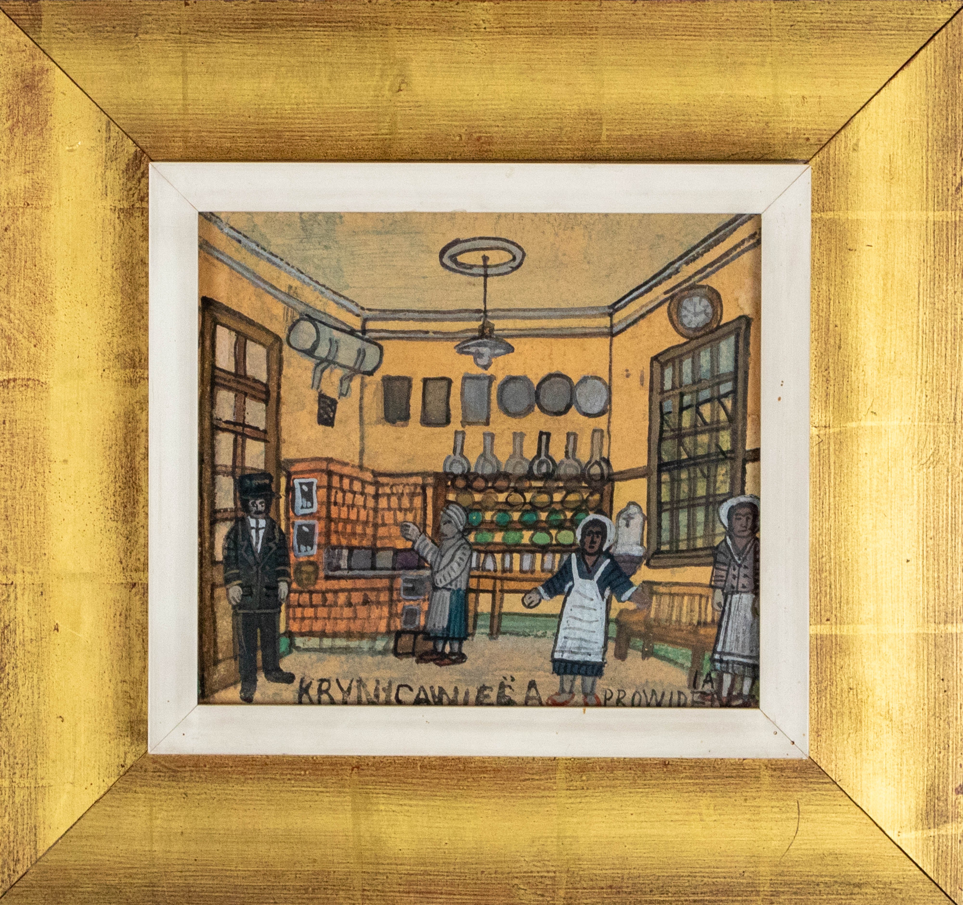 Nikifor (Nikifor Epifan Drowniak) (1895 Krynica-Zdrój - 1968 Folusz) (F) - Aukcja internetowa ...