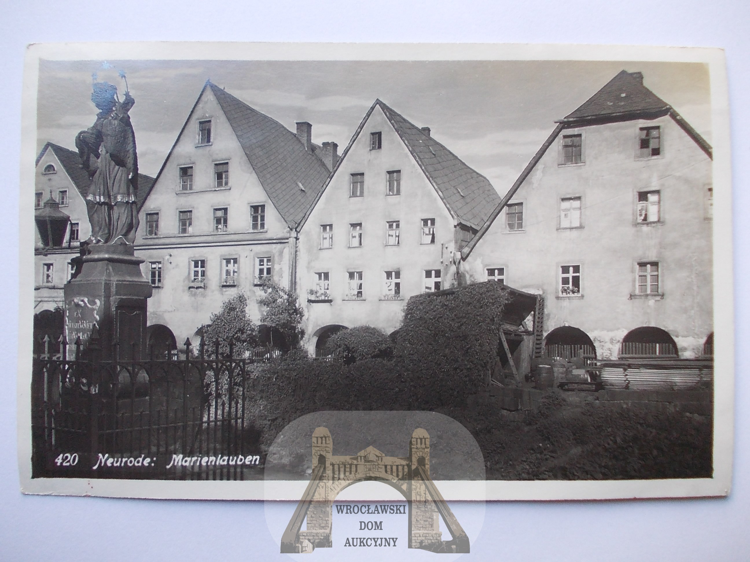 Nowa Ruda, Neurode, podcienia, ok. 1930 - Aukcja internetowa / Licytacja online - Cena - OneBid