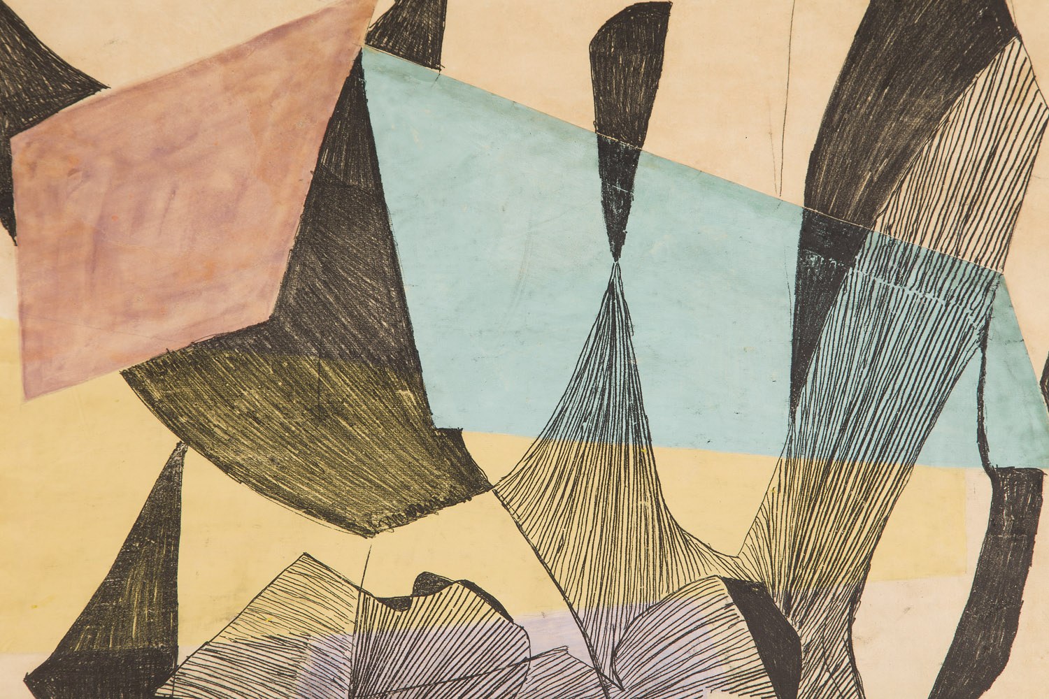 Maria Jarema (1908 Stary Sambór - 1958 Kraków), Kompozycja, 1955 ...