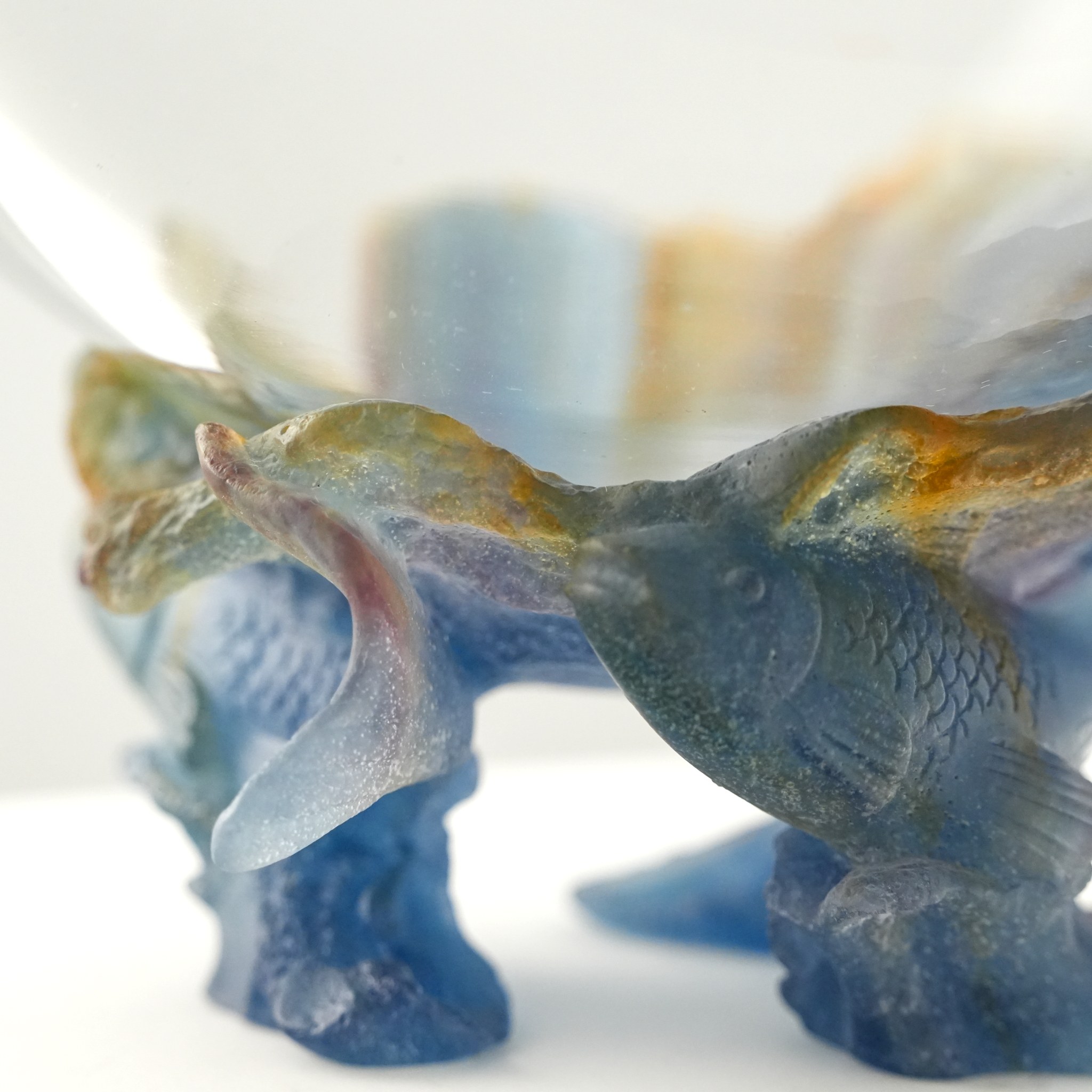 Szklana misa Daum Nancy - Aukcja internetowa / Licytacja online - Cena ...