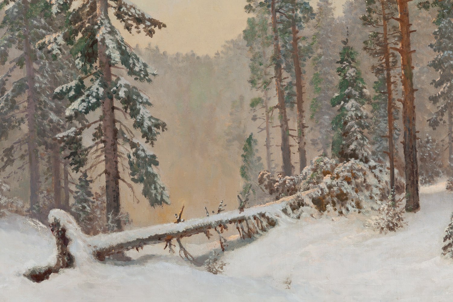 Konstanty Mackiewicz (1894 Maloryta near Brest - 1985 Lodz), Forest ...