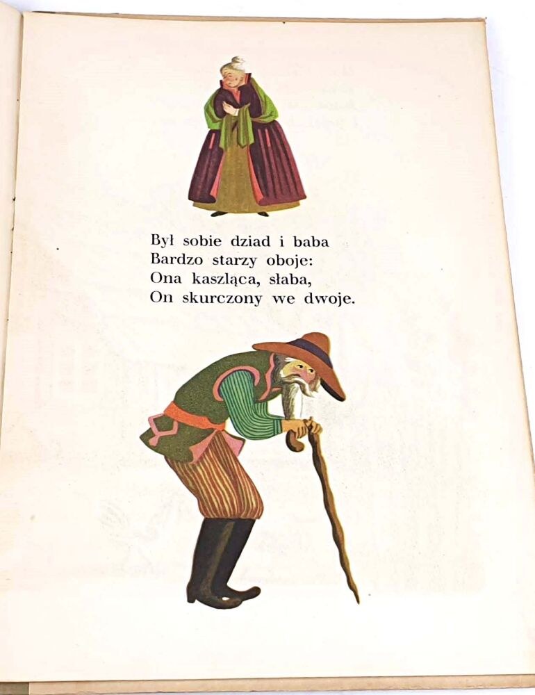KRASZEWSKI- DZIAD I BABA ilustr. Siemaszko 1956r. - Aukcja internetowa ...