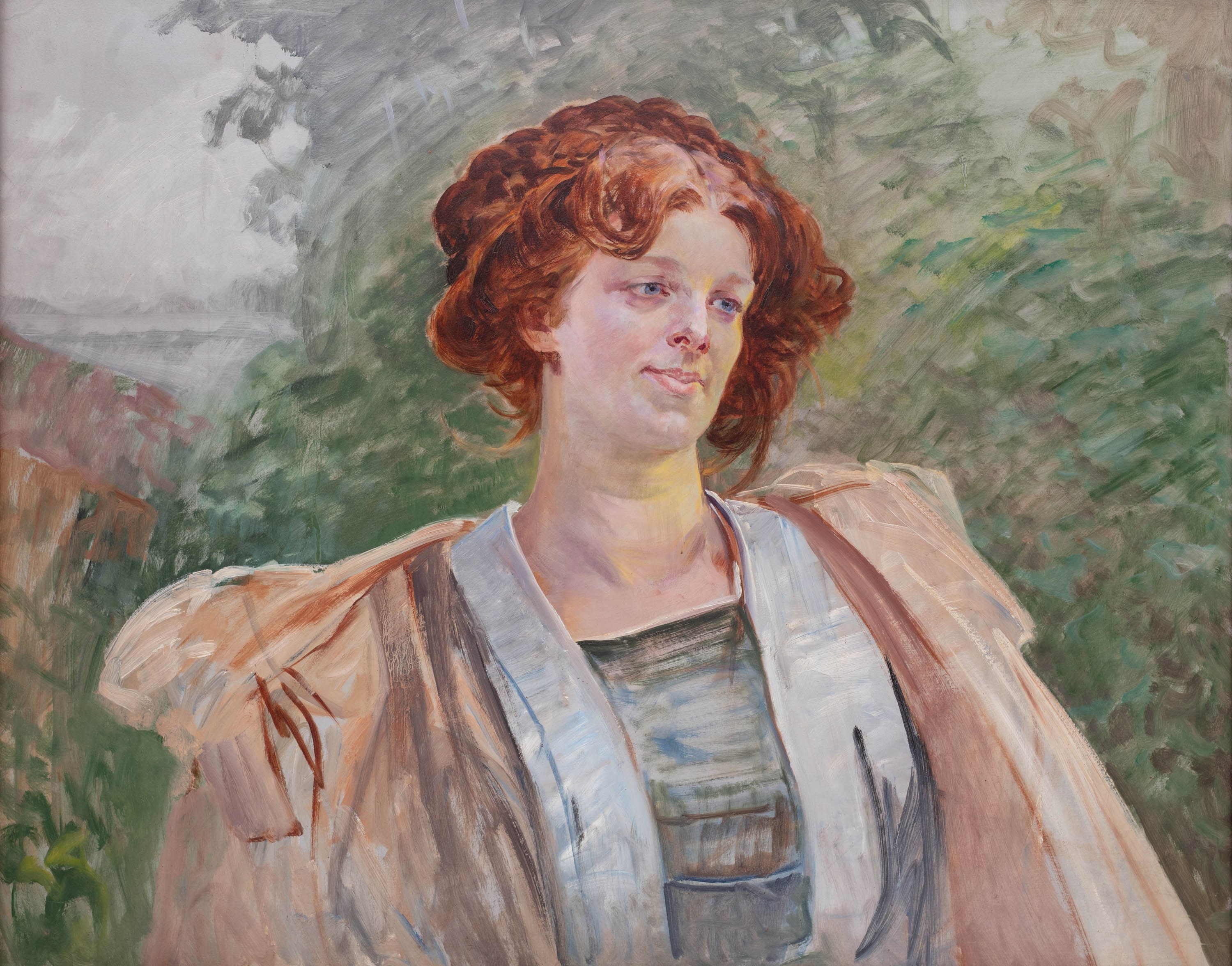 Jacek Malczewski (1854 Radom - 1929 Kraków), Portret Leontyny ...