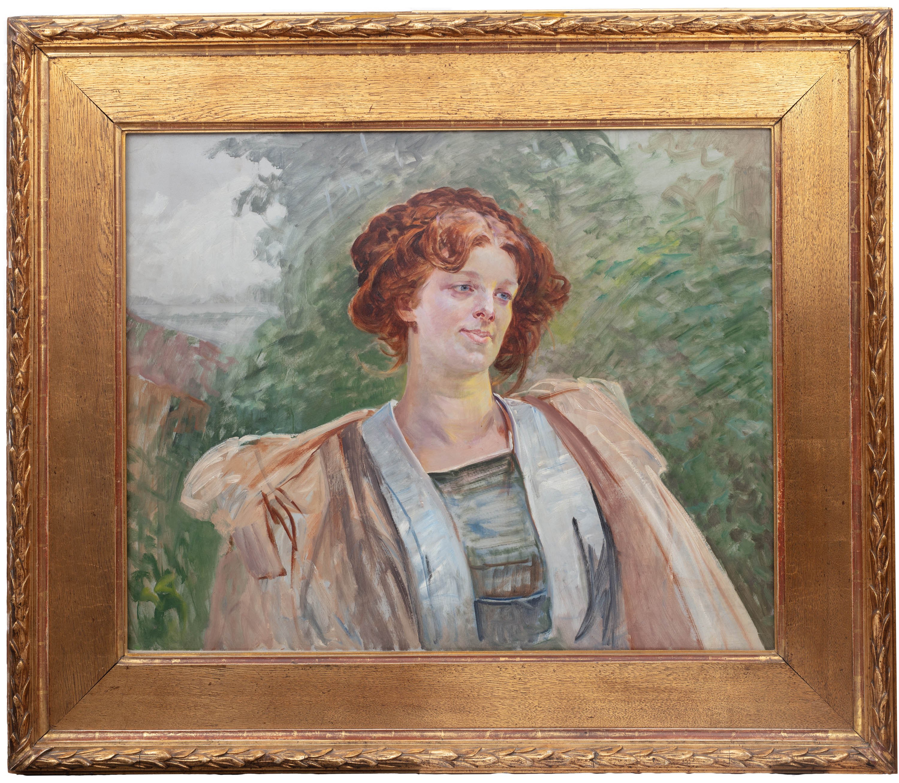 Jacek Malczewski (1854 Radom - 1929 Kraków), Portret Leontyny ...