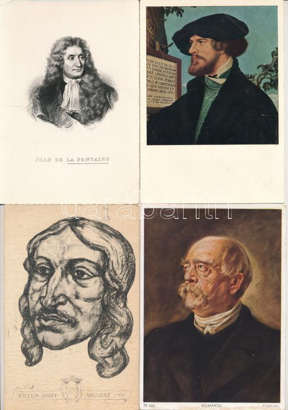 HÍRES EMBER - 27 db MODERN képeslap / FAMOUS PEOPLE - 27 modern ...