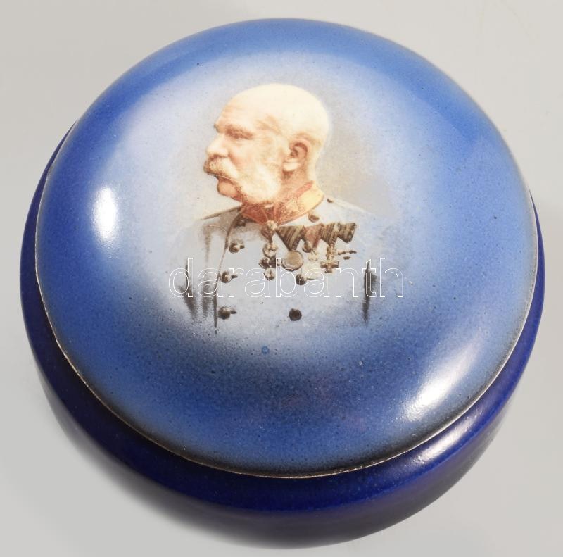 cca 1910 Bonbonier I. Ferenc József osztrák császár, magyar és cseh ...