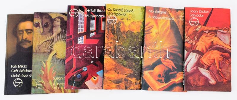 Mérleg sorozat 6 kötete: Sontag, Susan: A betegség mint metafora ...