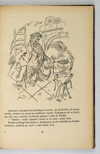 COLLODI C. - Pinokio. Przygody drewnianego pajaca. Ilustr. J. M ...