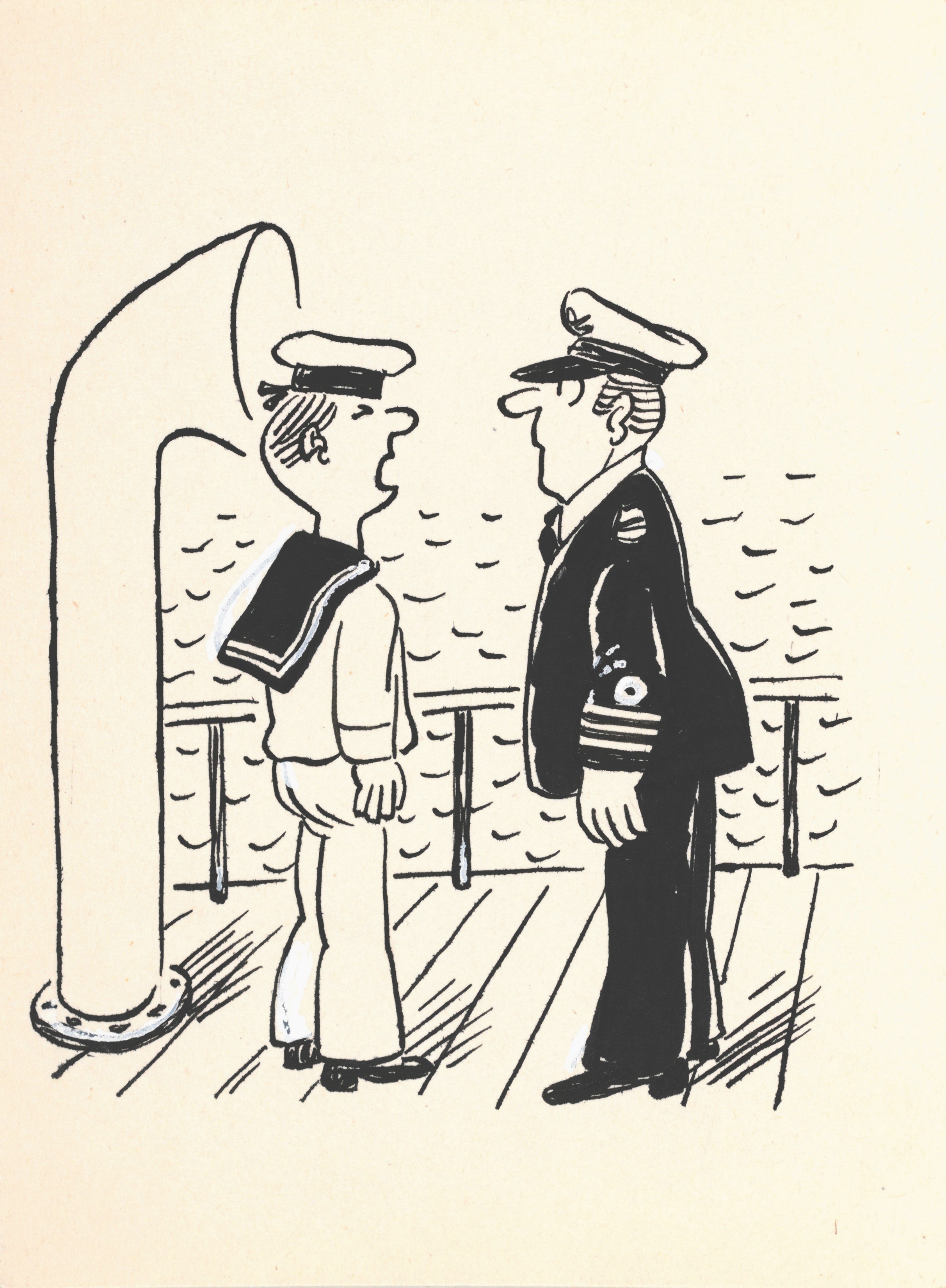 Gwidon MIKLASZEWSKI (1912-1999), Wiem, że pan Kapitan jest na okręcie ...