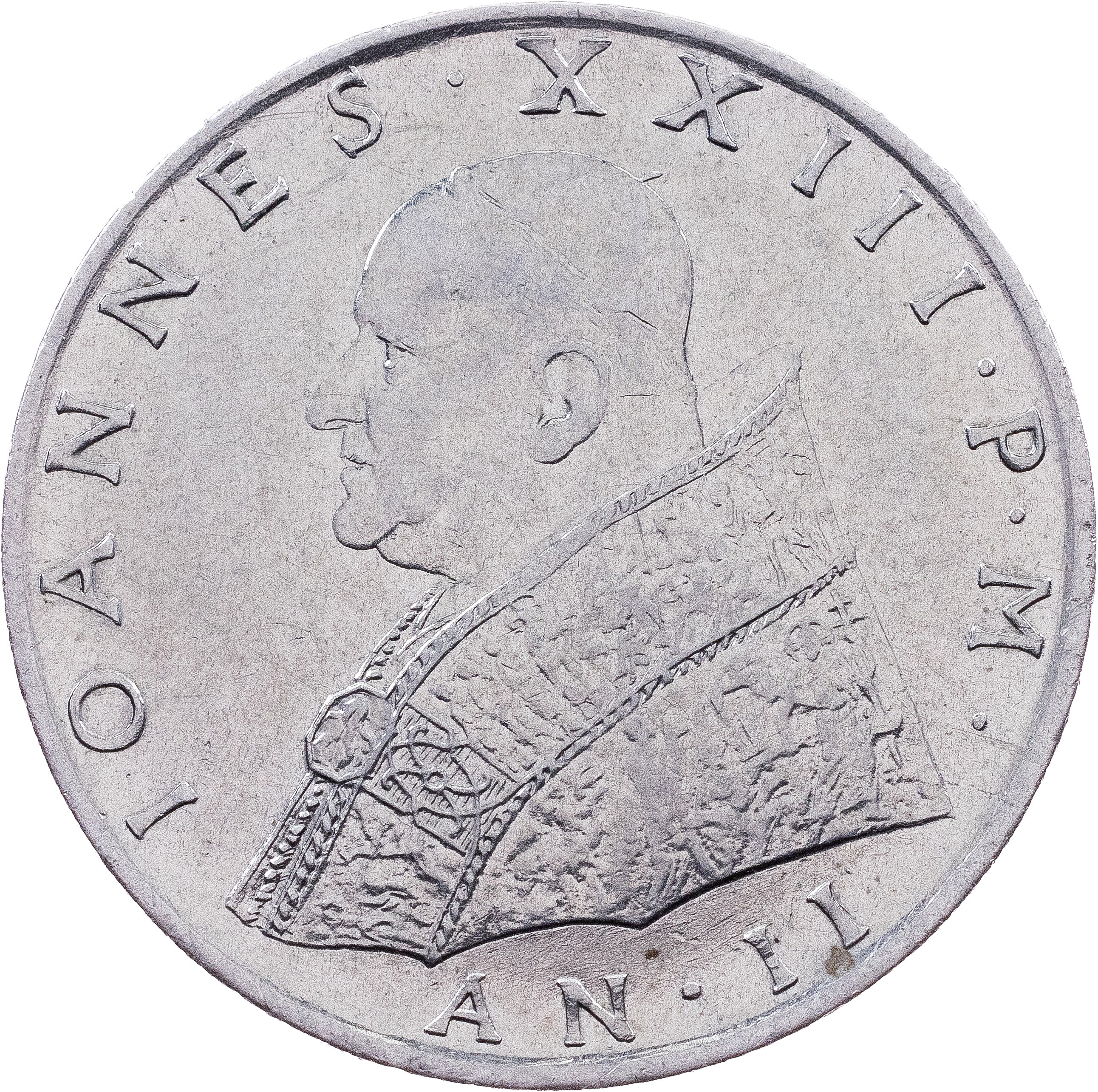 Watykan, 100 lirów 1960 (II), Rzym - Aukcja internetowa / Licytacja ...