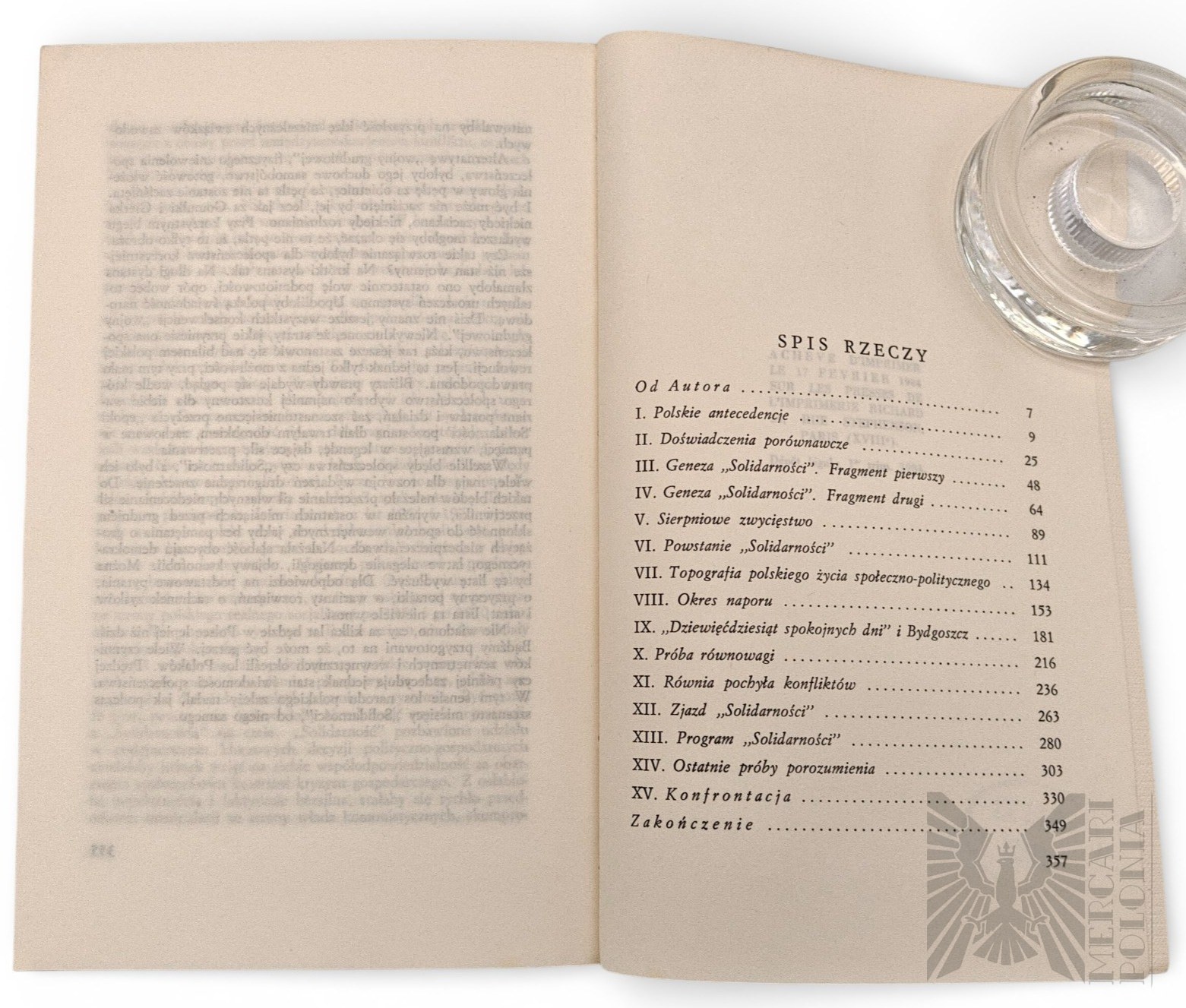 PSZnZ/Emigration Book Solidarity 1980-1981 Genesis and History Library ...