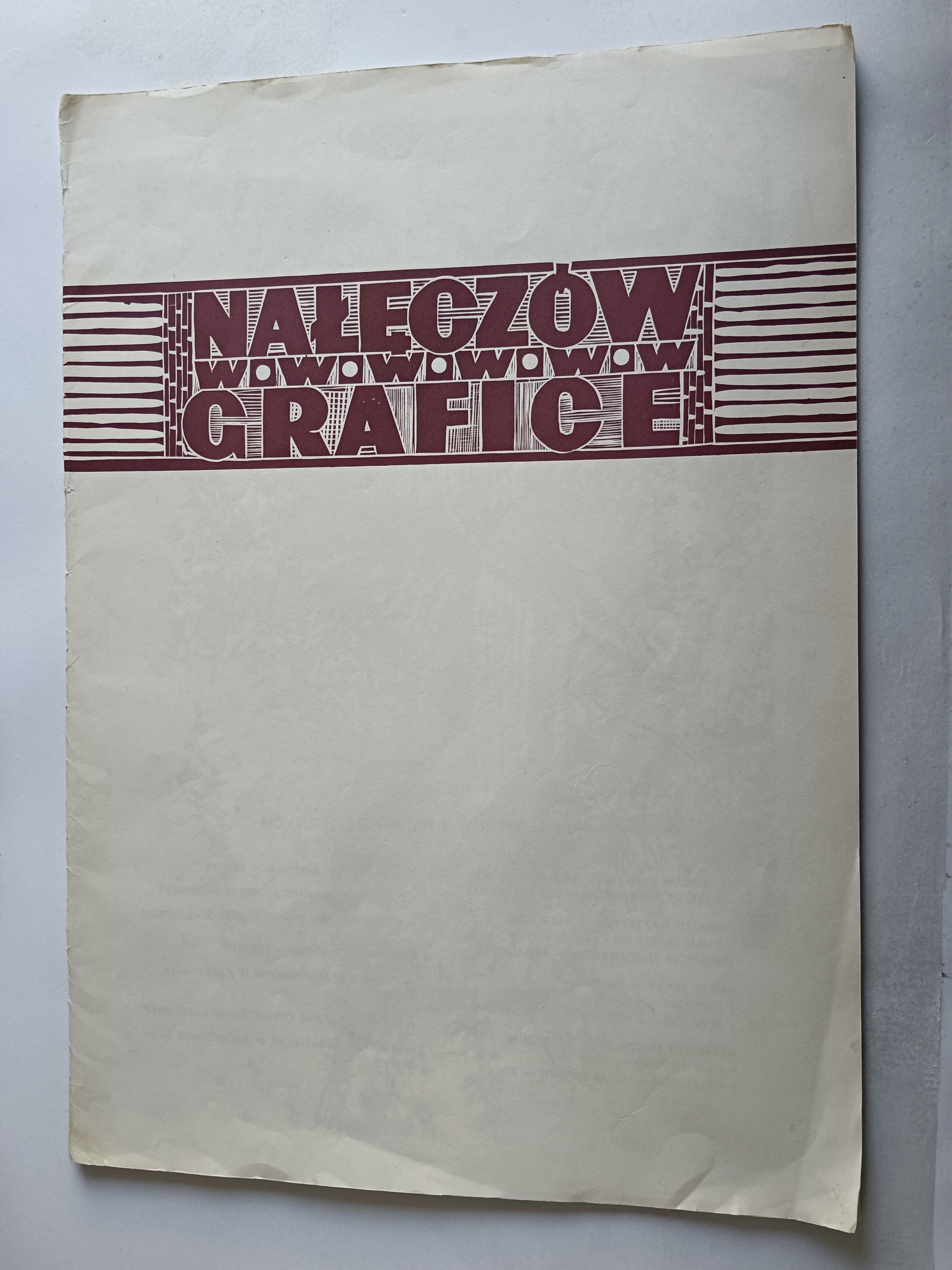 TEKA GRAFIK NAŁĘCZÓW W GRAFICE 1986 R, KAW ODDZIAŁ W LUBLINIE12 SZTUK ...