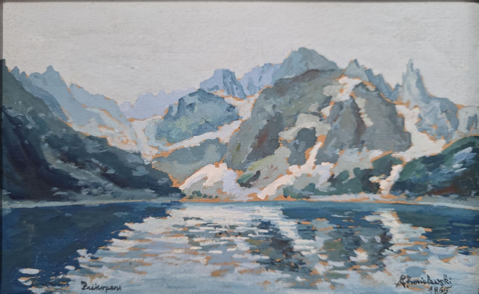Adam Chmielowski / Św. brat Albert (1845-1916), Morskie Oko, Zakopane ...